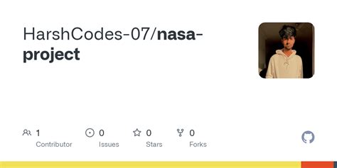 Github Harshcodes 07nasa Project
