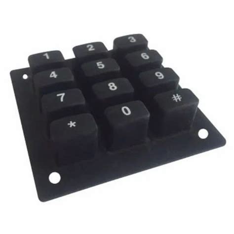 Silicone Rubber Keypad Silicone Rubber Button Keypad Manufacturer
