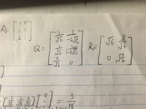 Solved I Solved QR Decomposition But I Have No Idea About Chegg