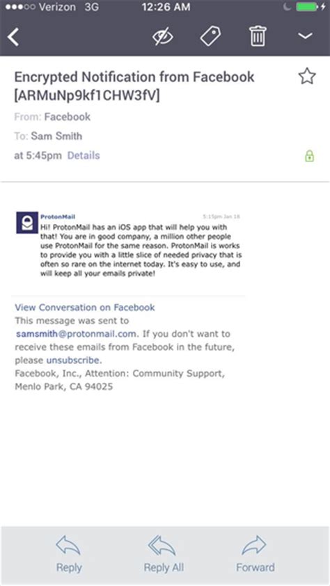 ProtonMail Features End To End Encrypted Emails Now Available On IOS