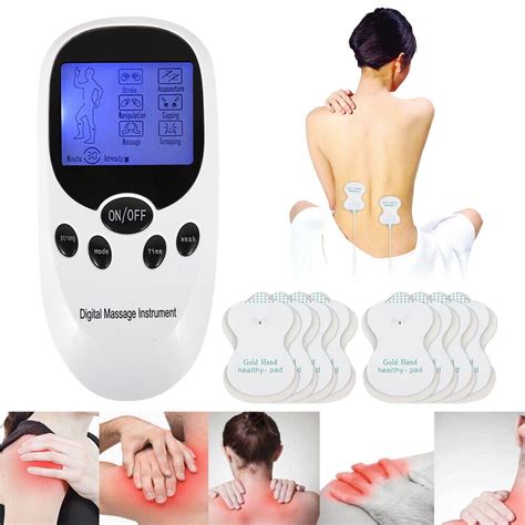 Electronic Pulse Massage Neck And Back Massager Muscle Stimulator