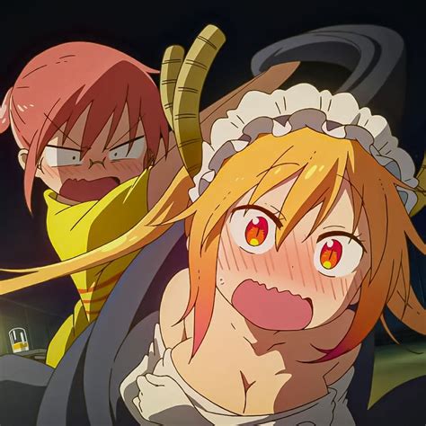 Kobayashi X Tohru Gambar Anime Gambar Sayap