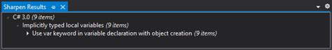 Sharpen Visual Studio Marketplace