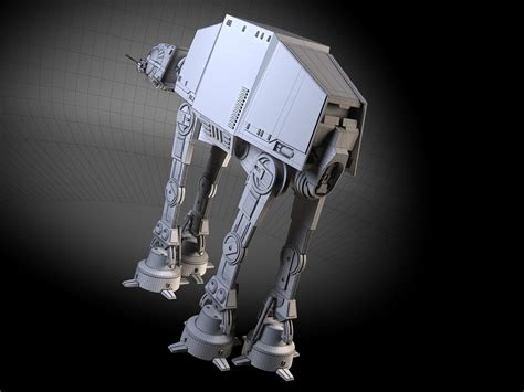 3d At At Model