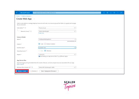 Azure App Services Scaler Topics