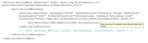 isrc codes in broadcast wav files