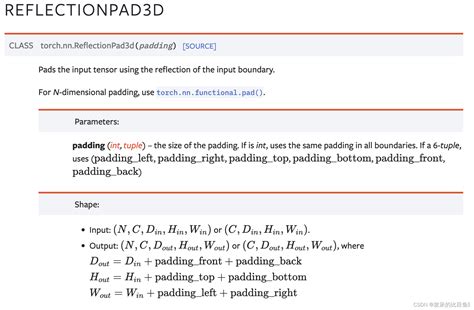 小白学Pytorch系列 Torch nn API Padding Layers torch nn padding CSDN博客