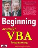 Beginning Access 97 Vba Programming VBA Book Developer Fusion