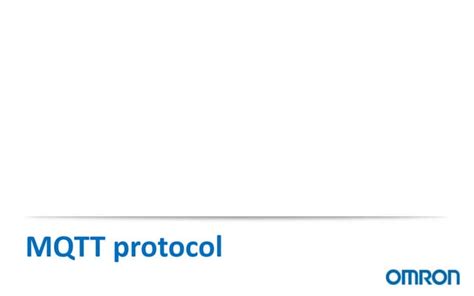 Mqtt Intro Short Pptx