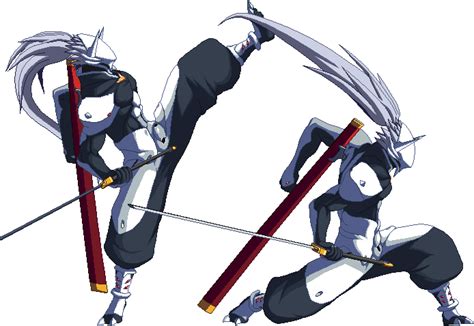 File BBCS Hakumen 6B Png Dustloop Wiki