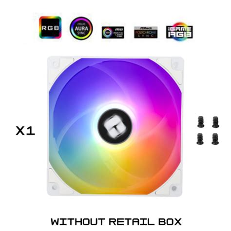 Thermalright TL C12C CPU Cooling Fans 12cm 1550rpm Fans Black White ARGB Fans Single And 3