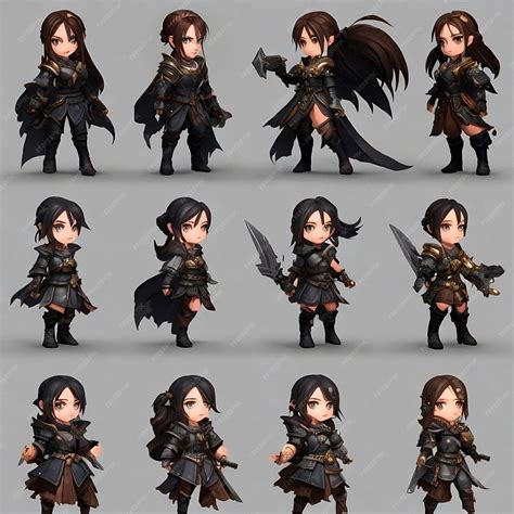 Premium Photo Npc Rpg Game Sprite Sheet