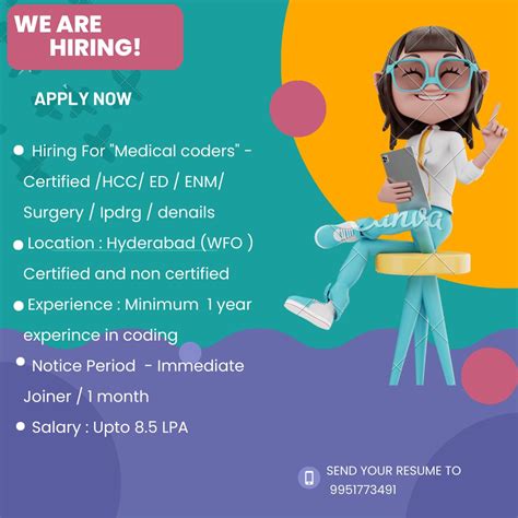 Keerthi Sai Priya On Linkedin Hiring For Medical Coders Certified Hcc Ed Enm Surgery