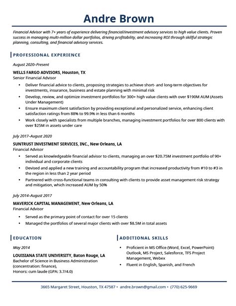 10 Free Resume Templates For Libreoffice And Openoffice