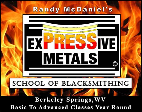Blacksmith Classes Expressive Metals School Of Blacksmithing
