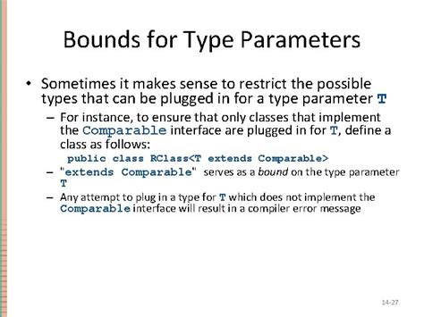 Introduction To Generics Beginning With Version 5 0