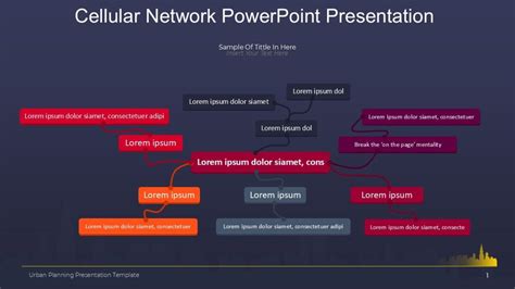 Cellular Network Powerpoint Presentation Pptuniverse