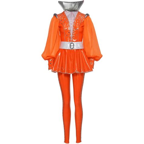 Womens Mamma Mia Jumpsuit 1970s Dancing Disco Costume