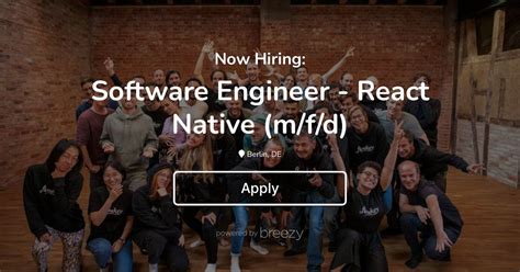 Software Engineer React Native Mfd At Flowkey Gmbh