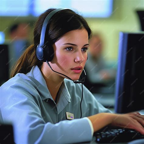 A Telecenter Agent Using A Customer Relationship Management Crm System During Calls Premium Ai