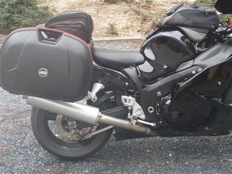Hard Luggage Givi E360 And Sw Motech Rack Busa Mods Hayabusa Owners