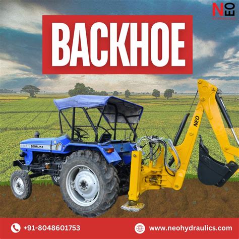 Tractor Mounted Backhoe At 348100 00 Inr In Dewas Madhya Pradesh Neo Hydraulics