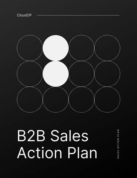 How To Craft A Winning Sales Action Plan Templates
