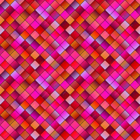 Premium Vector Gradient Seamless Colorful Abstract Square Pattern Background Design