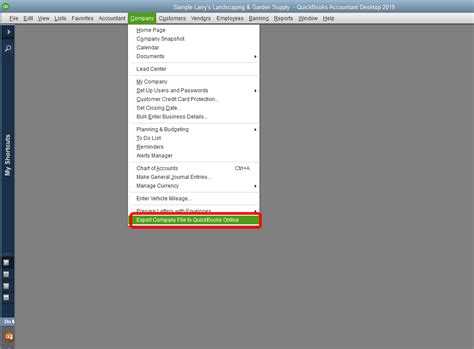 how do you export files from qb uk pro 2019 trial version to qb online