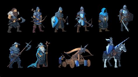 Fantasy Army Characters Pack1