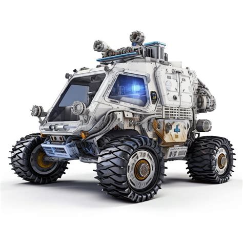 Detailed Toy Miniature Model Of The Mars Rover Appeals To Space Exploration And Robotics