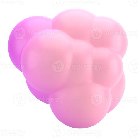 3d Shape Abstract Liquid With Spherical Element Realistic Illustration Of Fluid Substance