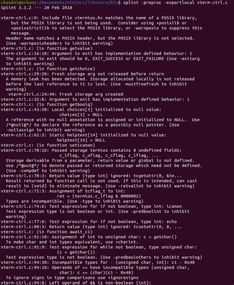 Warnings In Vterm Ctrlc · Issue 5297 · Vimvim · Github