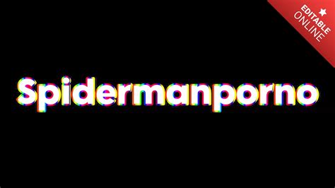 Spidermanporno Gio Yt Text Effect Generator