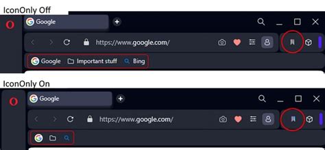 Icon Only Bookmarks Redux Extension Opera Add Ons