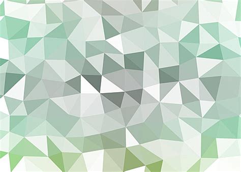 Illustration Of A Colorful Lowpolygon Abstract Artwork Generated By