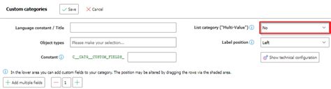 Custom Categories Knowledge Base