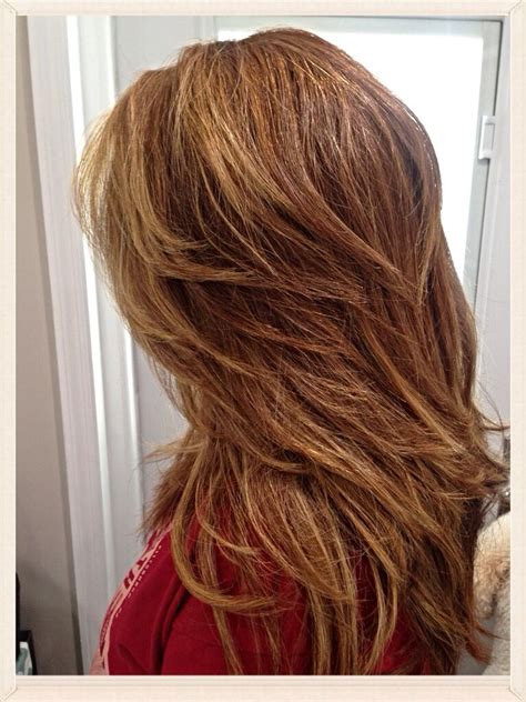 Long Layered Red Hair Easy Hairstyles For Long Hair Hair Long Hair