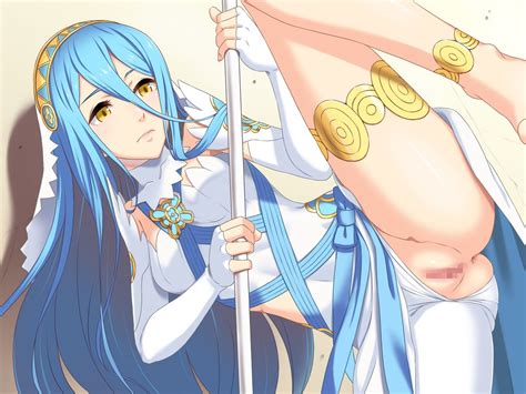 Rule 34 Anus Ass Azura Fire Emblem Blue Hair Breasts Censored Female Fire Emblem Fire Emblem