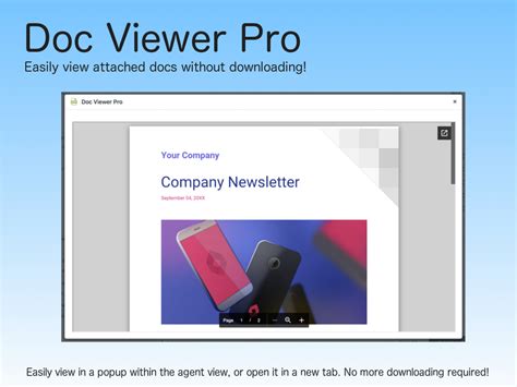 doc viewer pro app integration with zendesk support