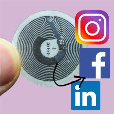 custom nfc tag write or link anything you like instagram facebook