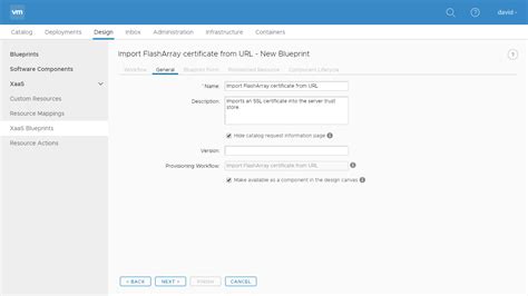 using vrealize automation with the pure storage vrealize orchestrator