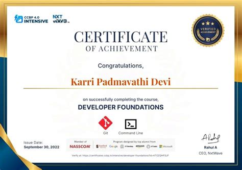 Padmavathi Devi Karri On Linkedin Ccbp Nxtwave Python