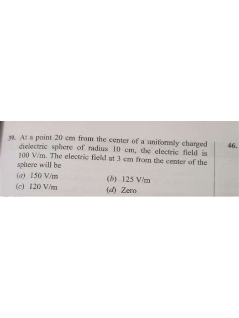 Electrostatic Basic Question No 46 Pdf
