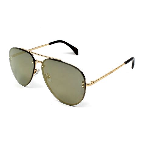 Celine Aviator Sunglasses Gold Dior Celine And Jimmy Choo Touch Of Modern