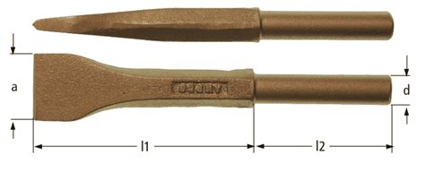 Pneumatic Scaling Chisel Ampco Safety Tools Non Sparking Non