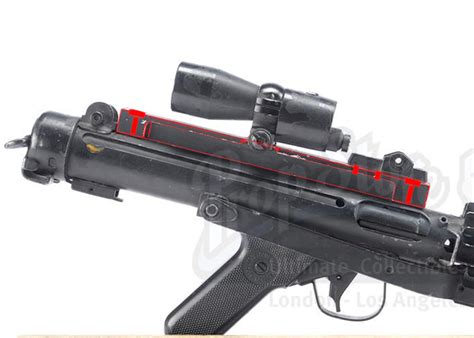 Limited Run Screen Accurate Machined Aluminum Scope Rail For The Rotj
