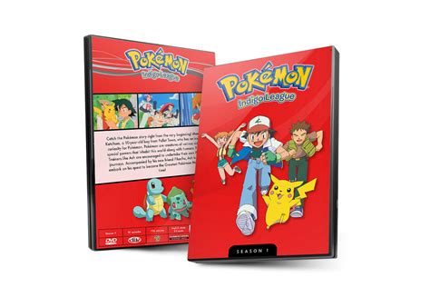 Pokemon Season 1 Indigo League Custom Dvd Cover By Bobbyh89 On Deviantart