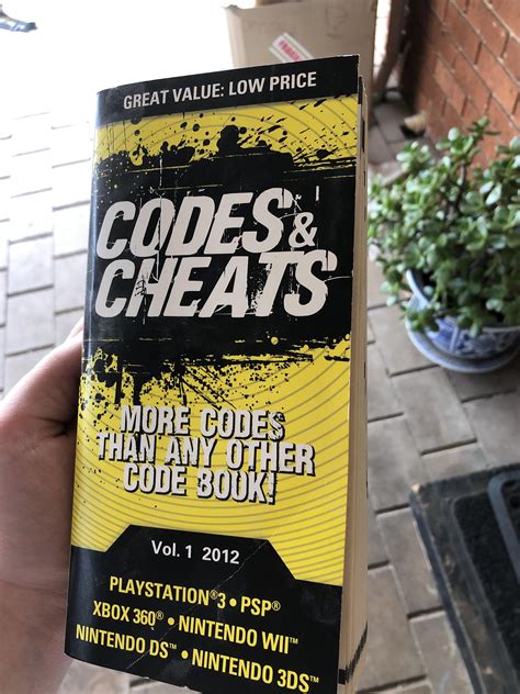 Old Cheat Code Book Found While Packing Nostalgia