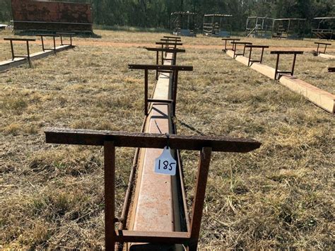 Lot 185 Perry Elevated Sheep Troughing Auctionsplus